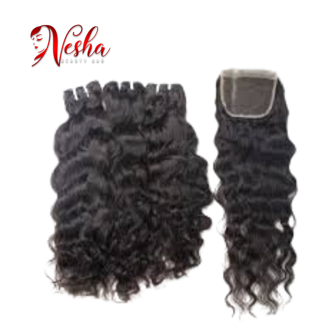 3 Bundle + Closure – Nesha Beauty Bar